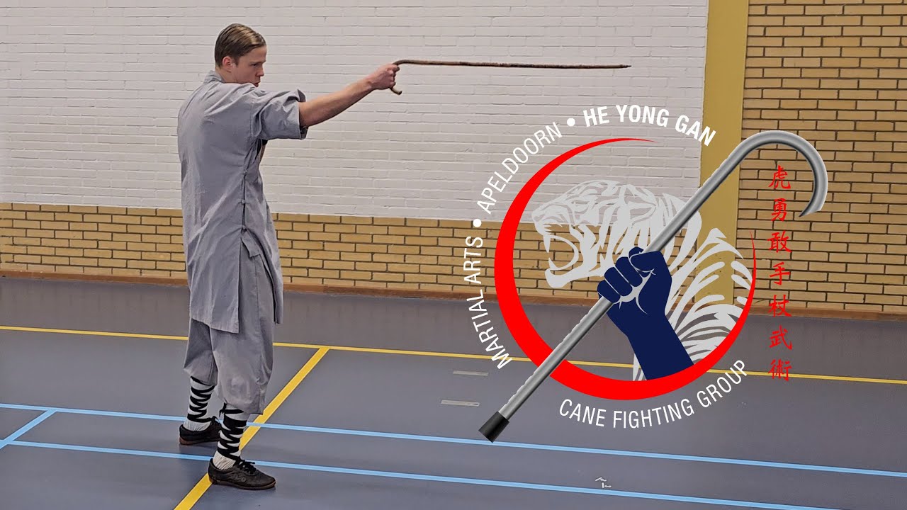 Cane Fighting: Step by Step, The 10 Strikes Form - Martial Arts - YouTube