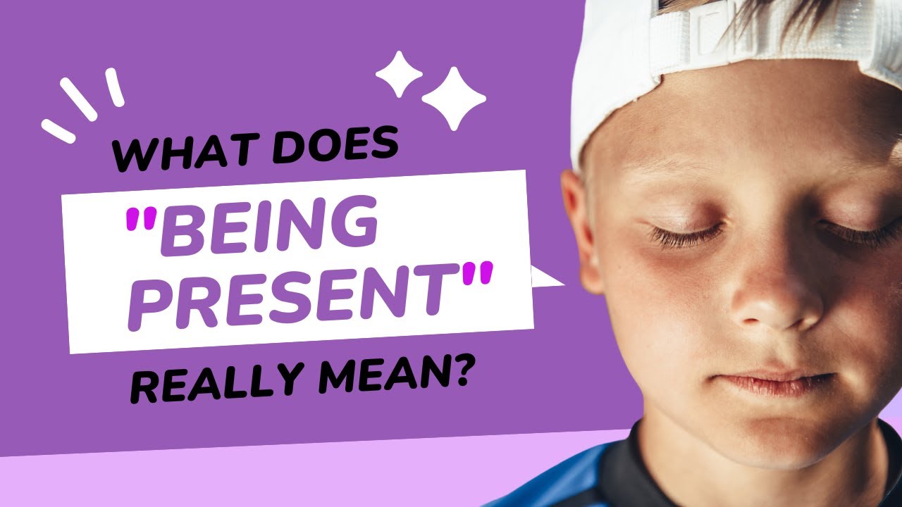 What is "being present"? | Kids' Meditation | Easy explanation for Kids ...