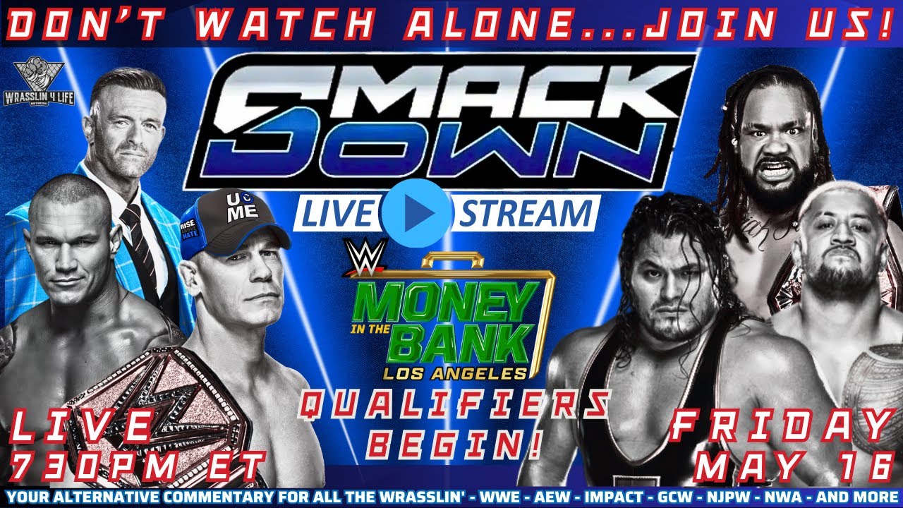 WWE Smackdown Live Stream - MITB Qualifiers begin! Watch with us! (May ...