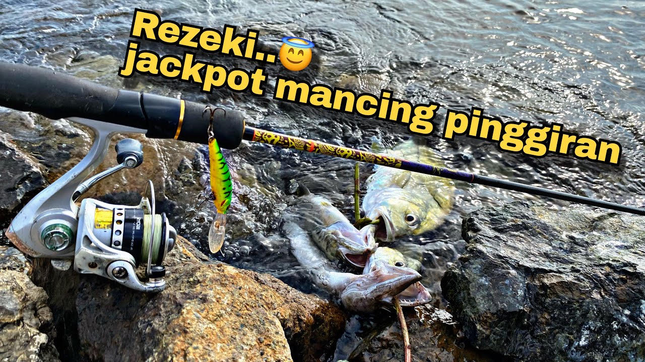 Spot Mancing Impian..!! Hanya Mancing Pinggiran bisa dapat Jackpot ...