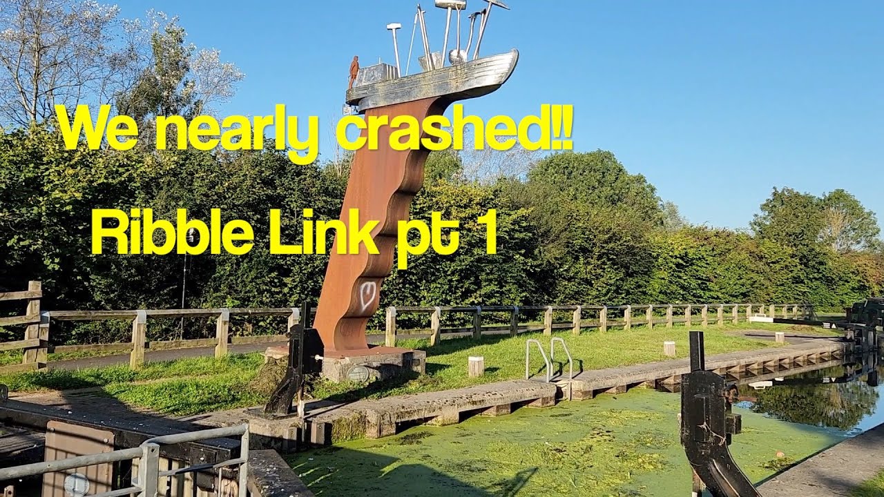 The Ribble Link Pt 1 | Down Savick Brook Locks | NARROWBOAT Cruise ...