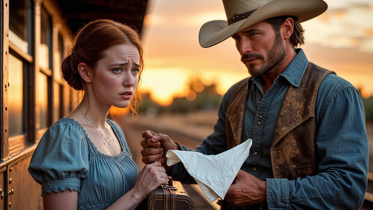 The Mail-Order Bride Was Crying At The Platform, The Cowboy Offered His ...