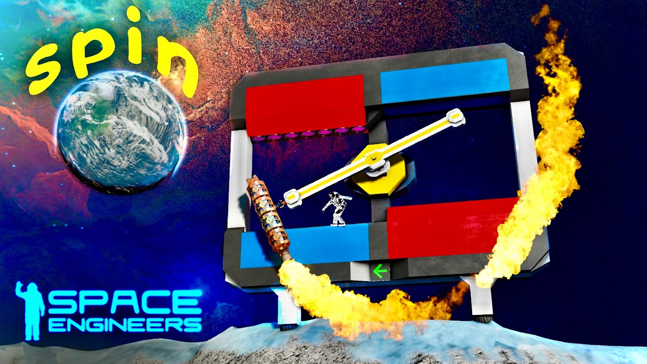 Throwing A Ship Into Space With A Mass Accelerator | Space Engineers ...