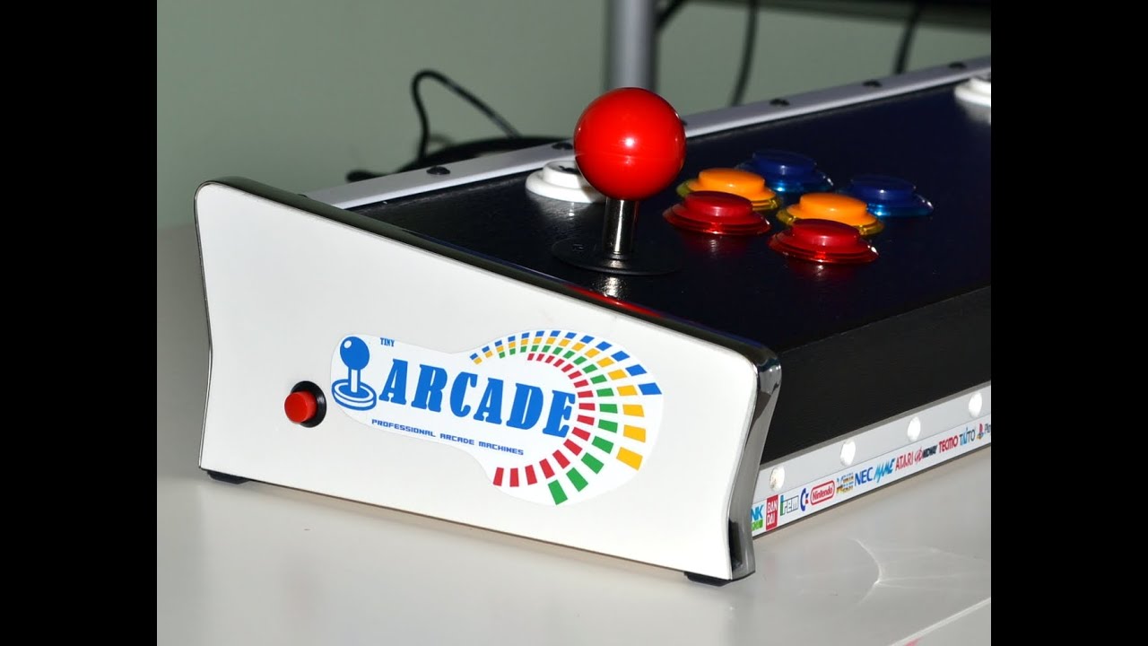 Arcade Console TinyCade HD two player JAMMA Pandoras 4S HDMI out - YouTube
