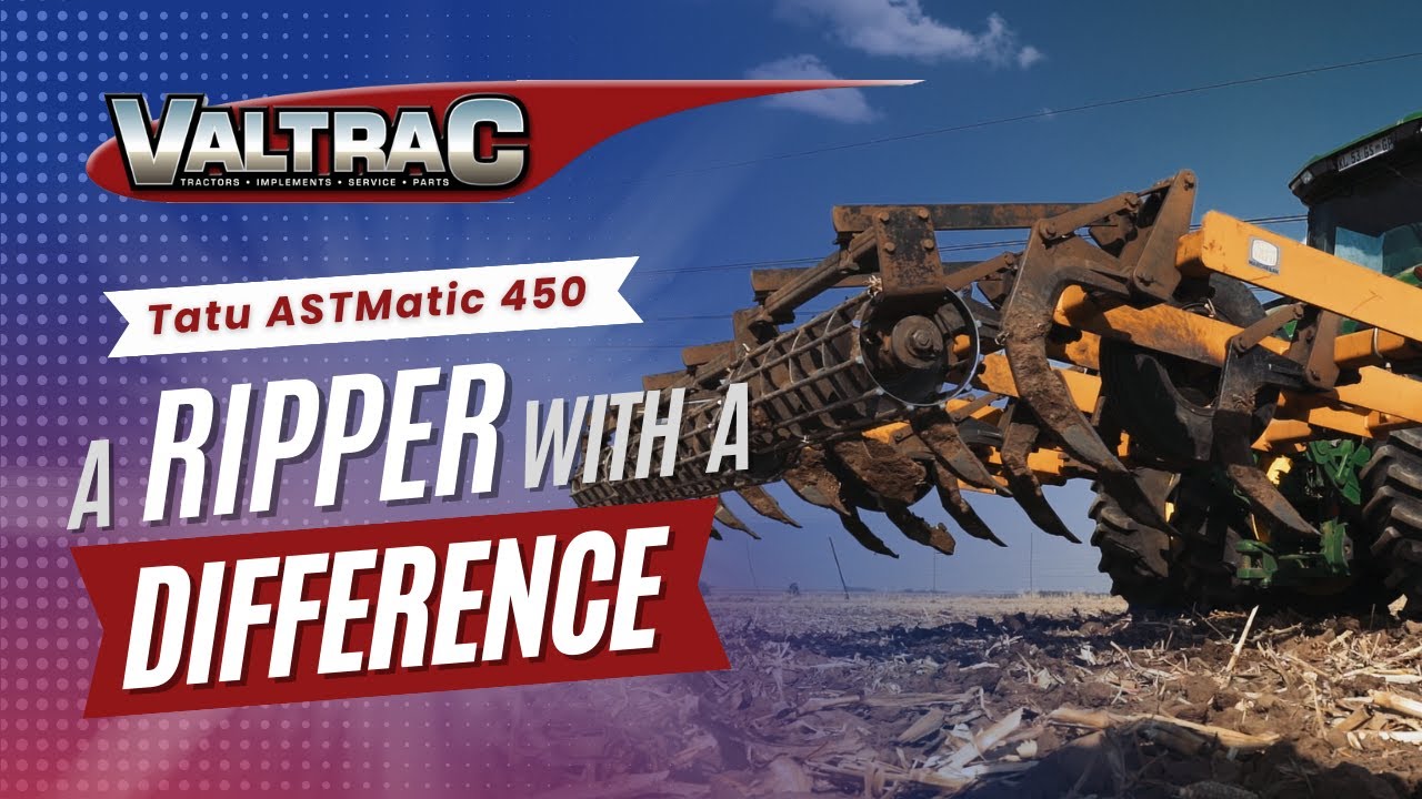 Tatu's ASTMatic 450 rippers and Valtrac helps farmers with hard soil ...