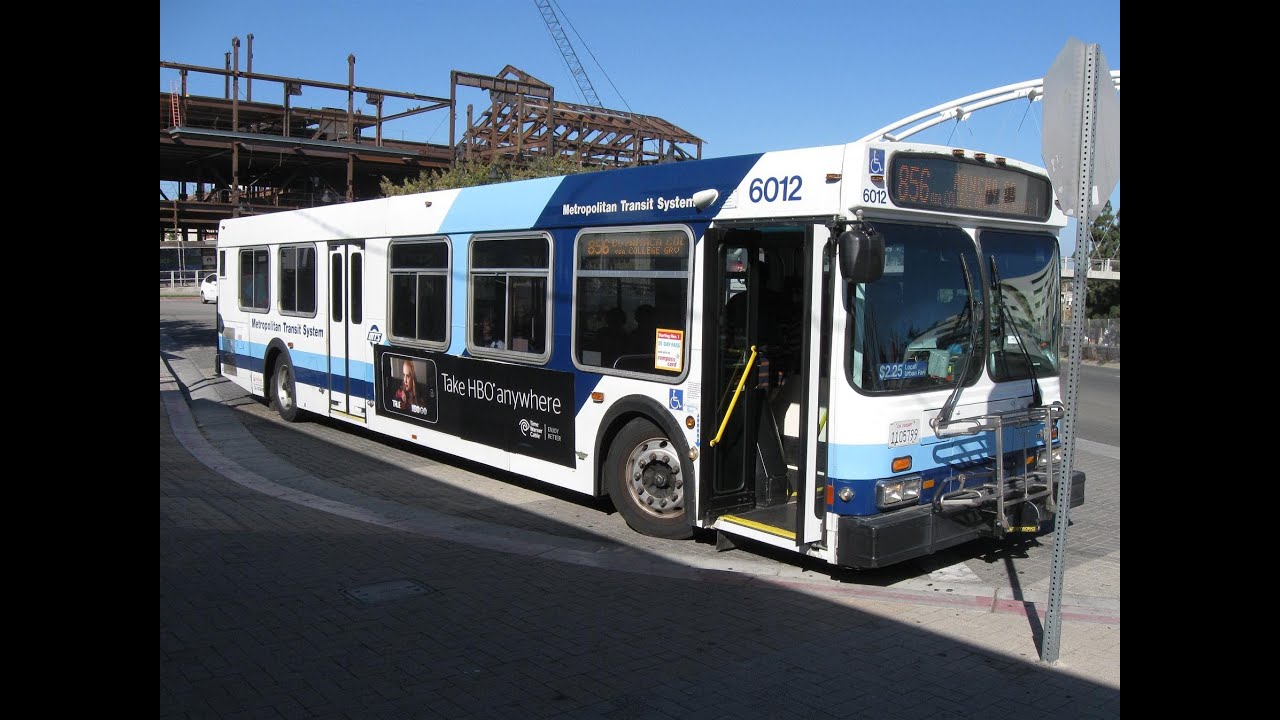 MTS_2001 New Flyer D40LF #6012 - Route 856 - YouTube