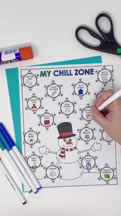 Coping Strategies Snowman Activity | Self-Regulation - YouTube