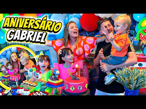 Festas de ANIVERSÁRIO do bebê Gabriel do Carros DISNEY 2 ANOS | Jéssica Godar e Laurinha e Helena