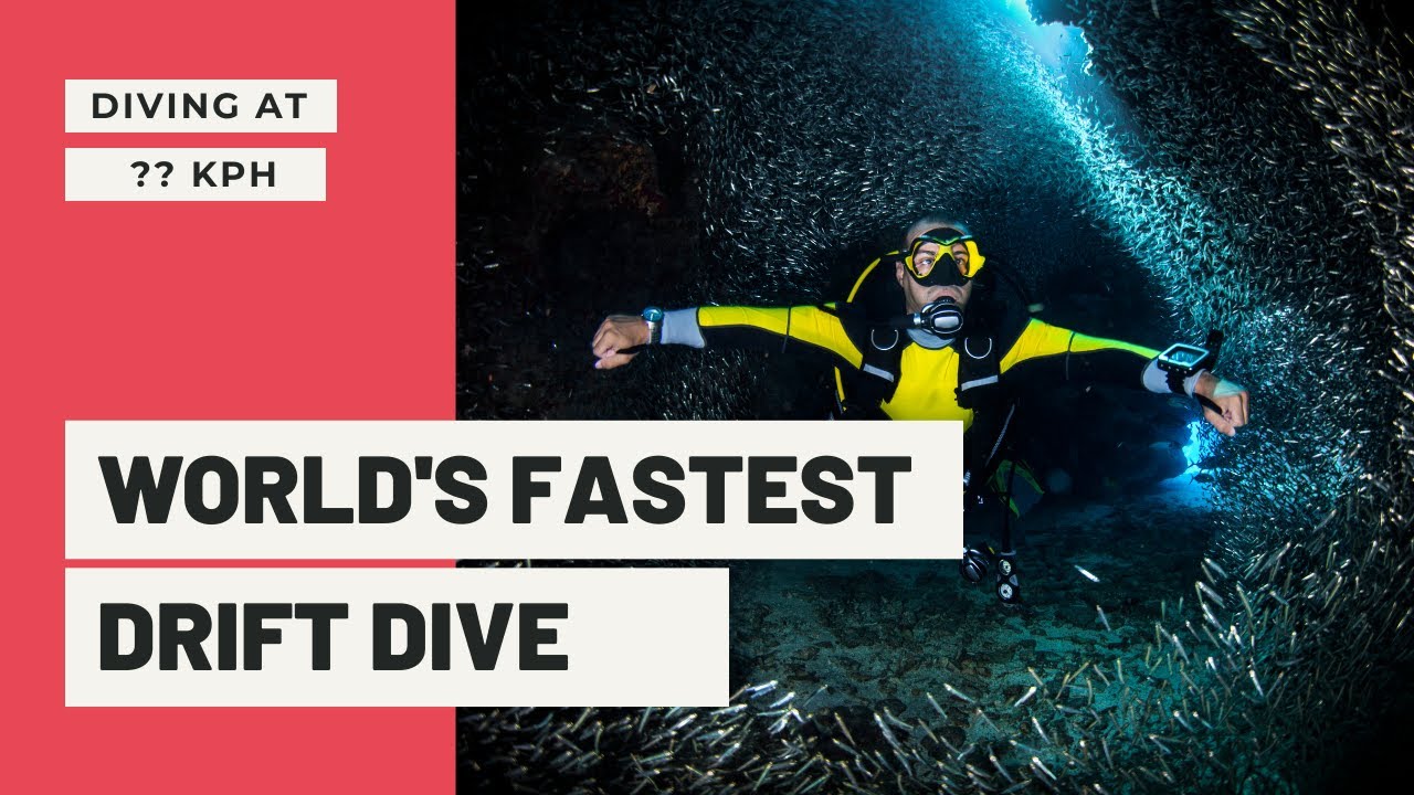 How Fast is The World's Fastest Drift Dive? - YouTube