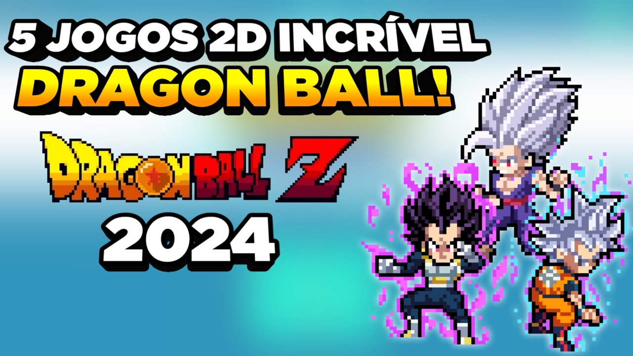 5 JOGOS 2D INCRÍVEL DE DRAGON BALL!, PARA CELULAR!!! 🐉 - YouTube