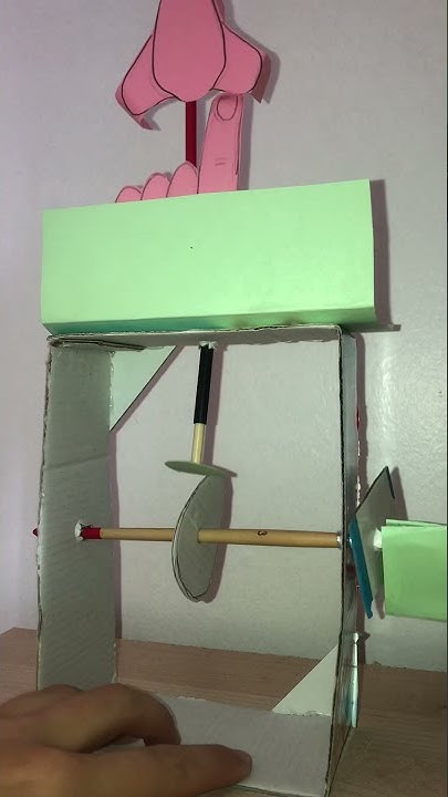 Pear Shaped cam cardboard Automata - YouTube
