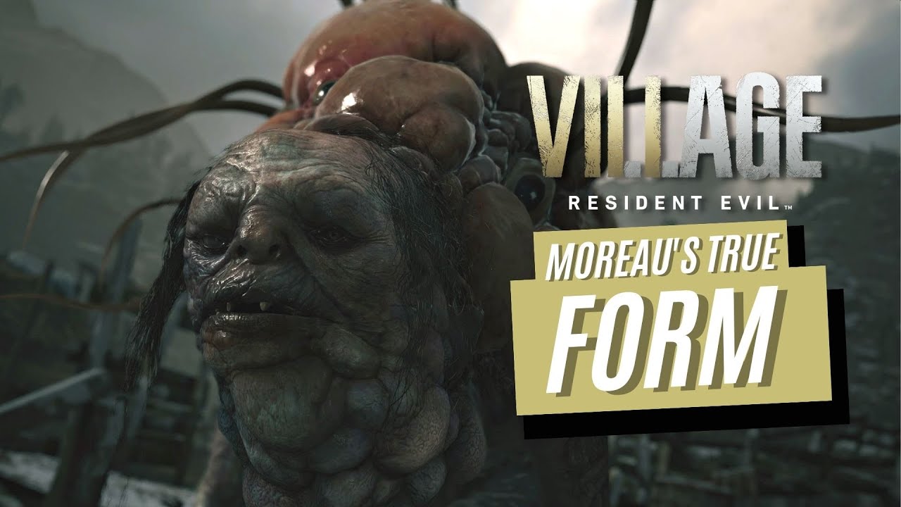 Resident Evil 8 Village: Moreau's True Form - YouTube