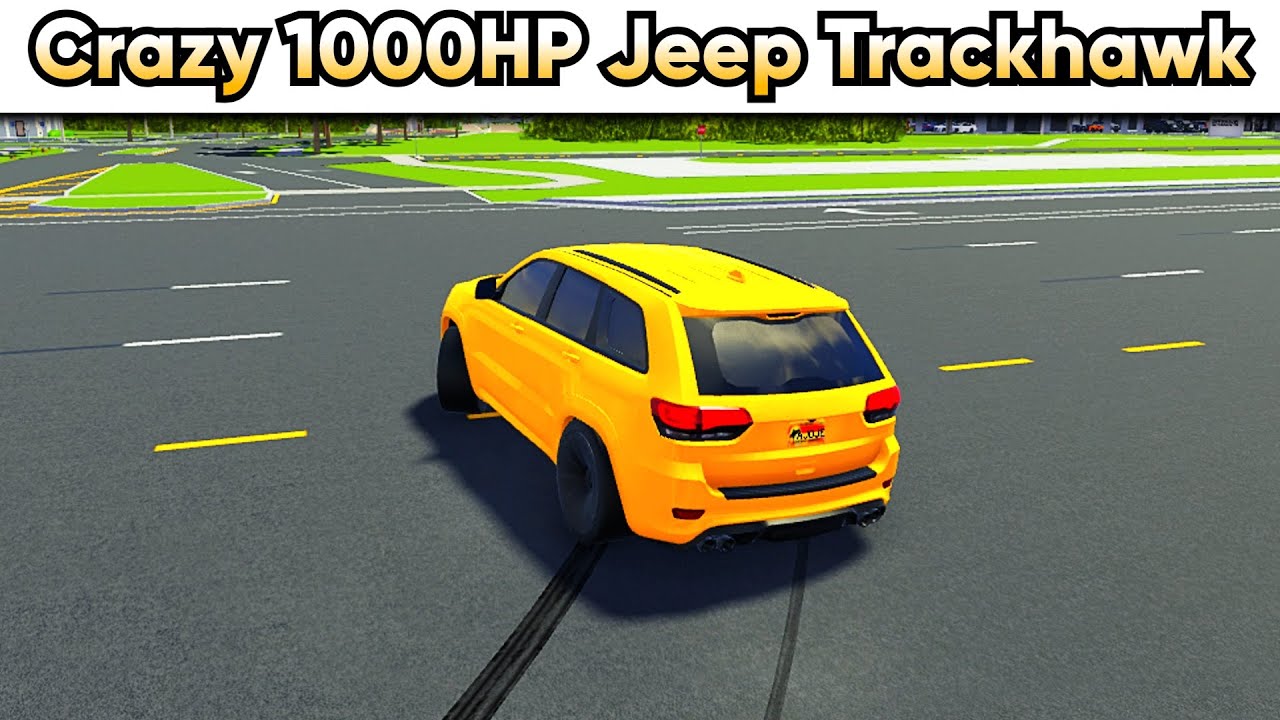 Drifting My Crazy 1000HP Jeep Trackhawk In Southwest Florida - YouTube