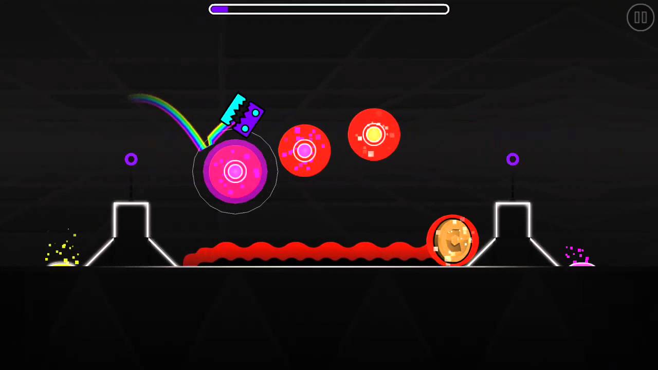 Geometry dash - thefatrat neon - YouTube