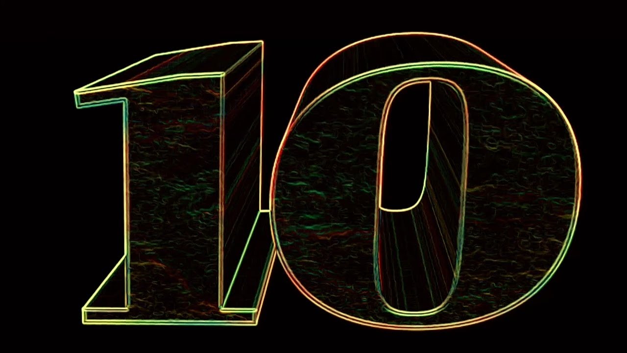 COUNTDOWN TIMER 10 TO 0 with animation and sound effect #countdown ...