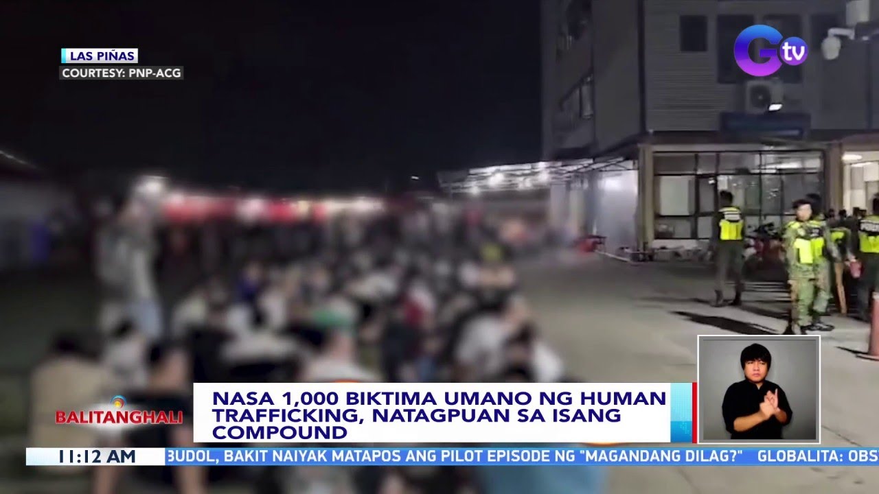 Nasa 1,000 biktima umano ng human trafficking, nasagip | BT - YouTube