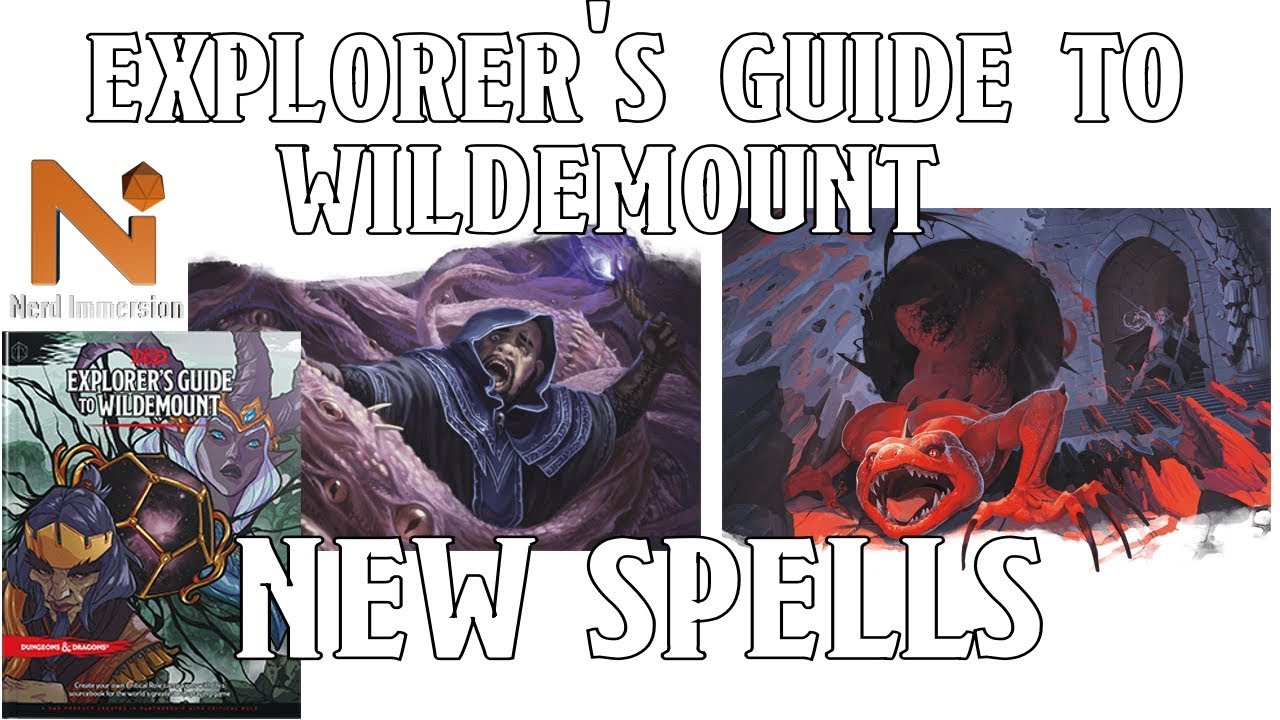 New Spells in Explorer's Guide to Wildemount! | Nerd Immersion - YouTube