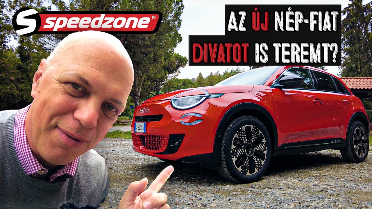 Fiat 600: Az új nép-Fiat divatot is teremt? - Speedzone teszt - YouTube
