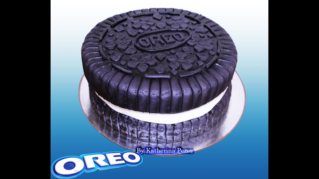 OREO 3D CAKE - YouTube