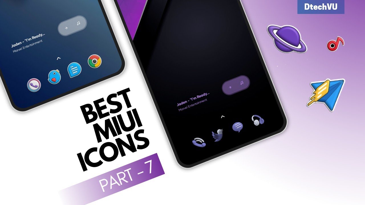Best MIUI Icons Part-7 😍 | Best MIUI Themes with Beautiful Icons for ...
