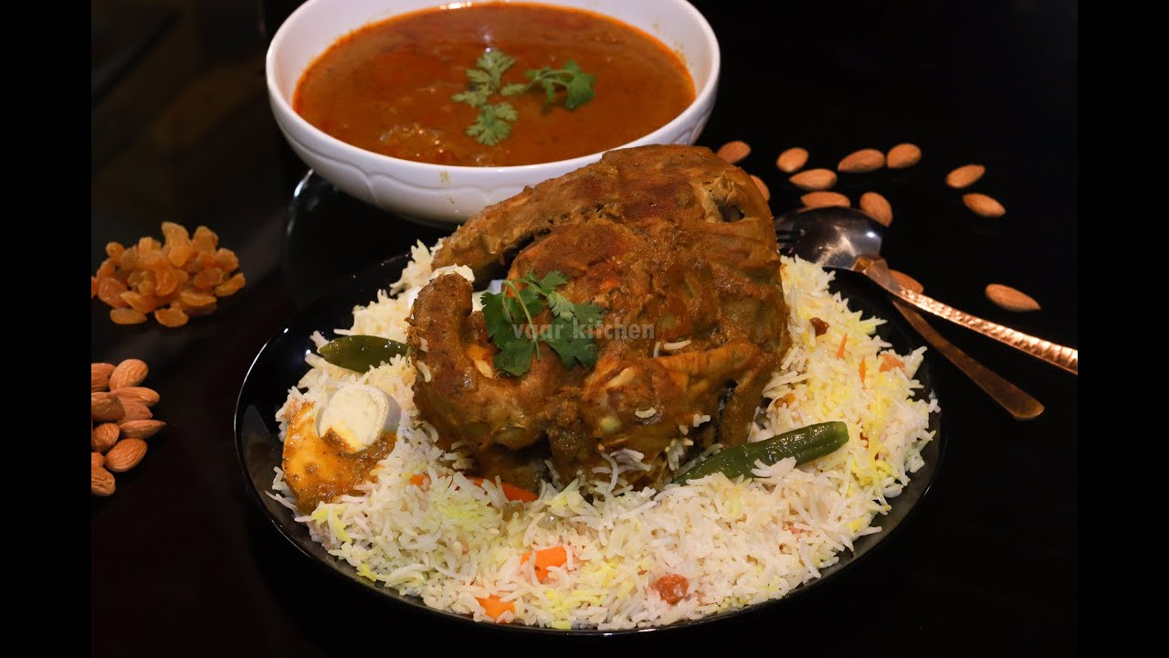 Murgh Musallam Recipe | Whole Chicken Stuffed With Boiled Eggs - YouTube