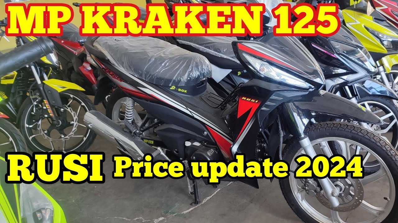 RUSI KRAKEN 125 PRICE UPDATE 2024 - YouTube