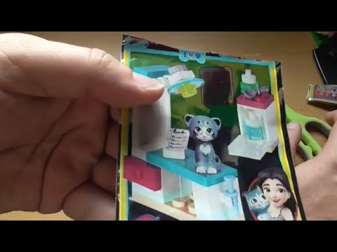 Eine Katze auf dem Weg zur Weltherrschaft im Lego Friends Magazin 2/2020