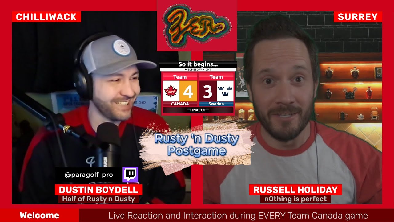 Crosby is the GOAT | Canada vs Sweden | Rusty 'n Dusty Postgame ...