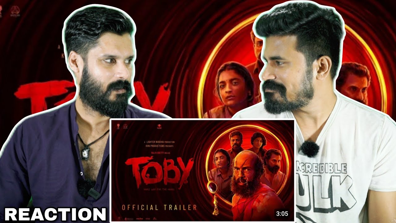 Toby Kannada Official Trailer Reaction Malayalam | Raj B Shetty | Basil | Entertainment Kizhi ...
