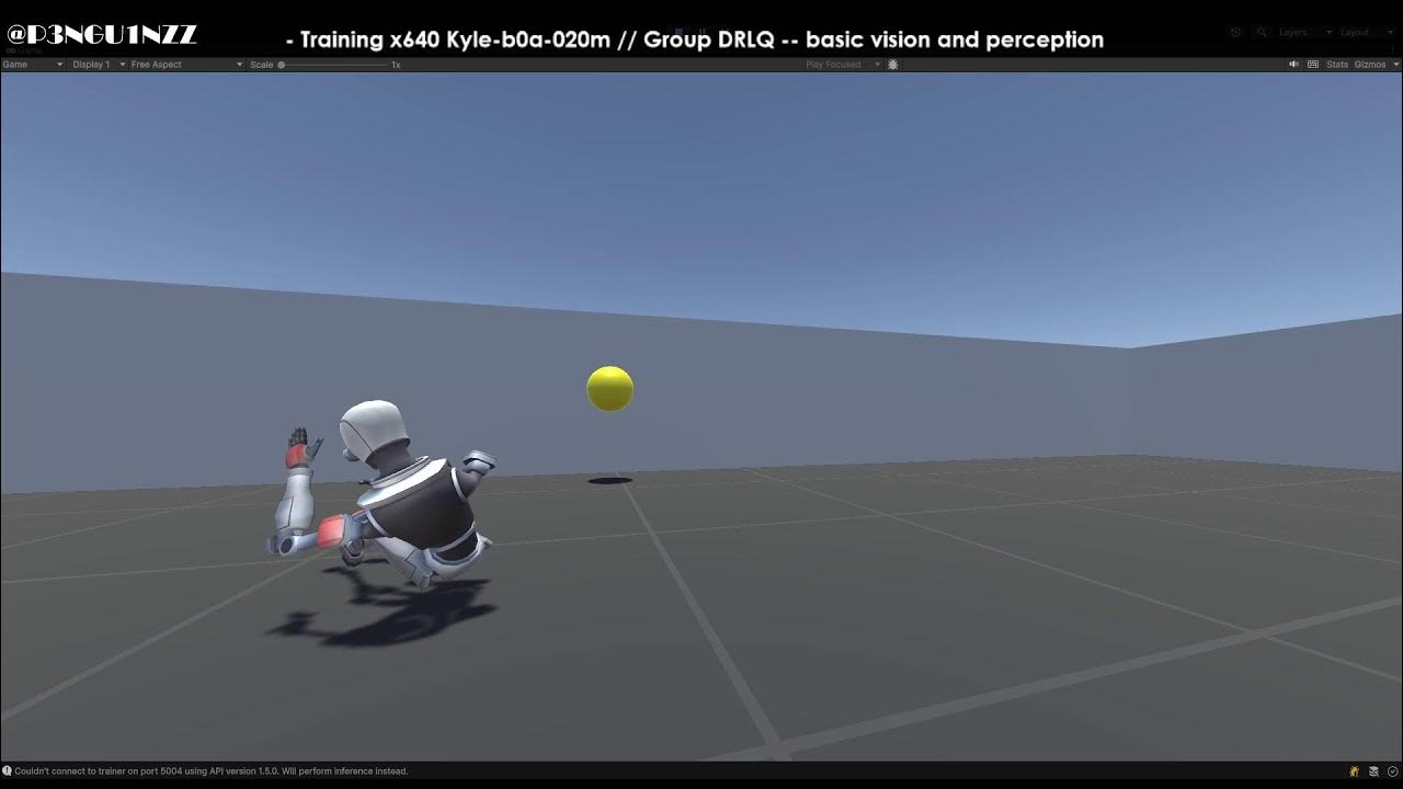 💻 Unity 2024 ML-Agents | Live AI Robot Training 🤖🏋️‍Kyle The Robot | Sentis PyTorch 🤗| Part 5 ...