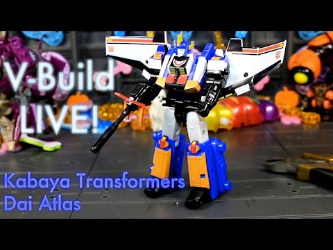 Kabaya Dai Atlas (Transformers Zone) - V-Build 85 - Oct 30 2015 - YouTube