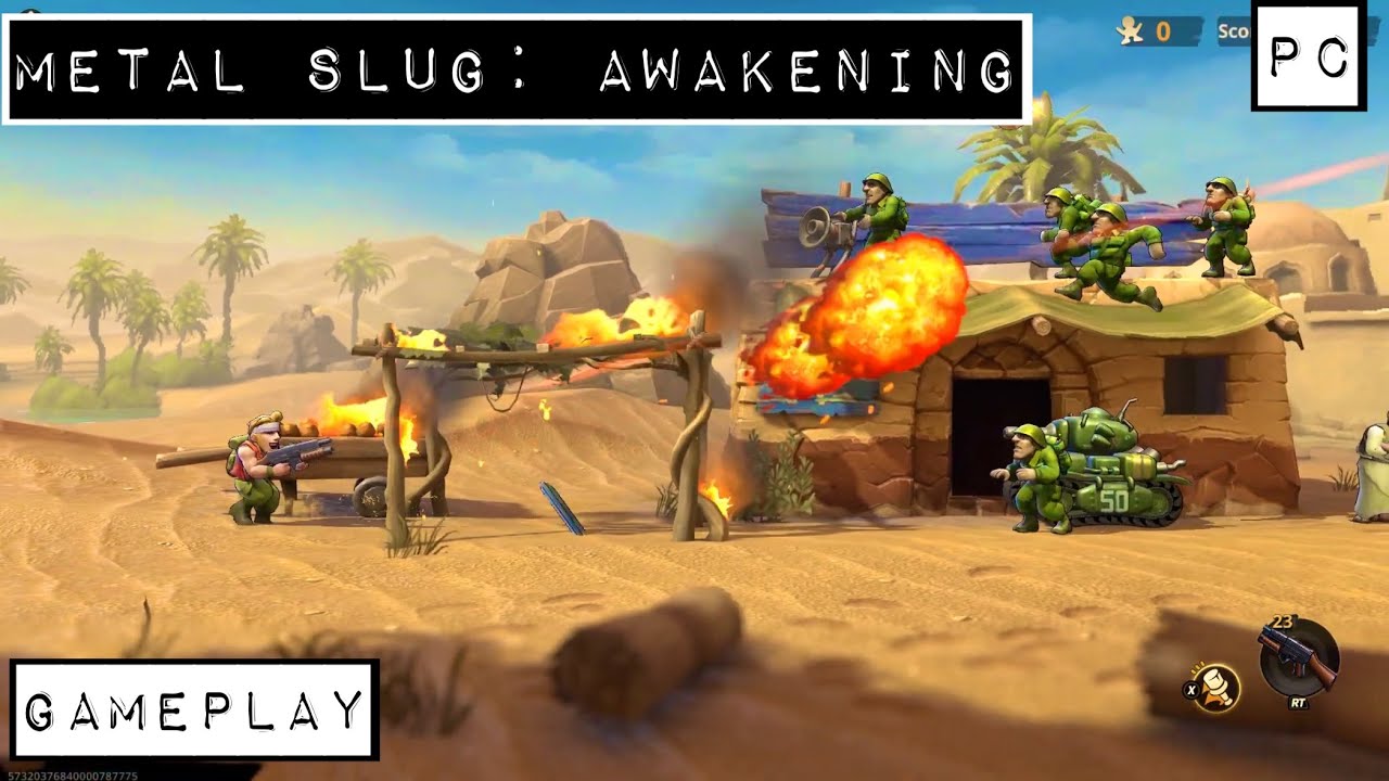 Metal Slug: Awakening - PC Gameplay - Steam - YouTube