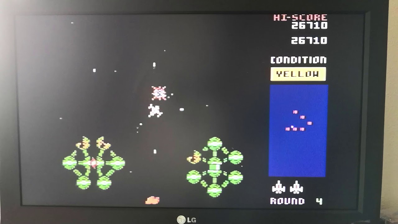 Bosconian on Atari 800XL with commentary. - YouTube
