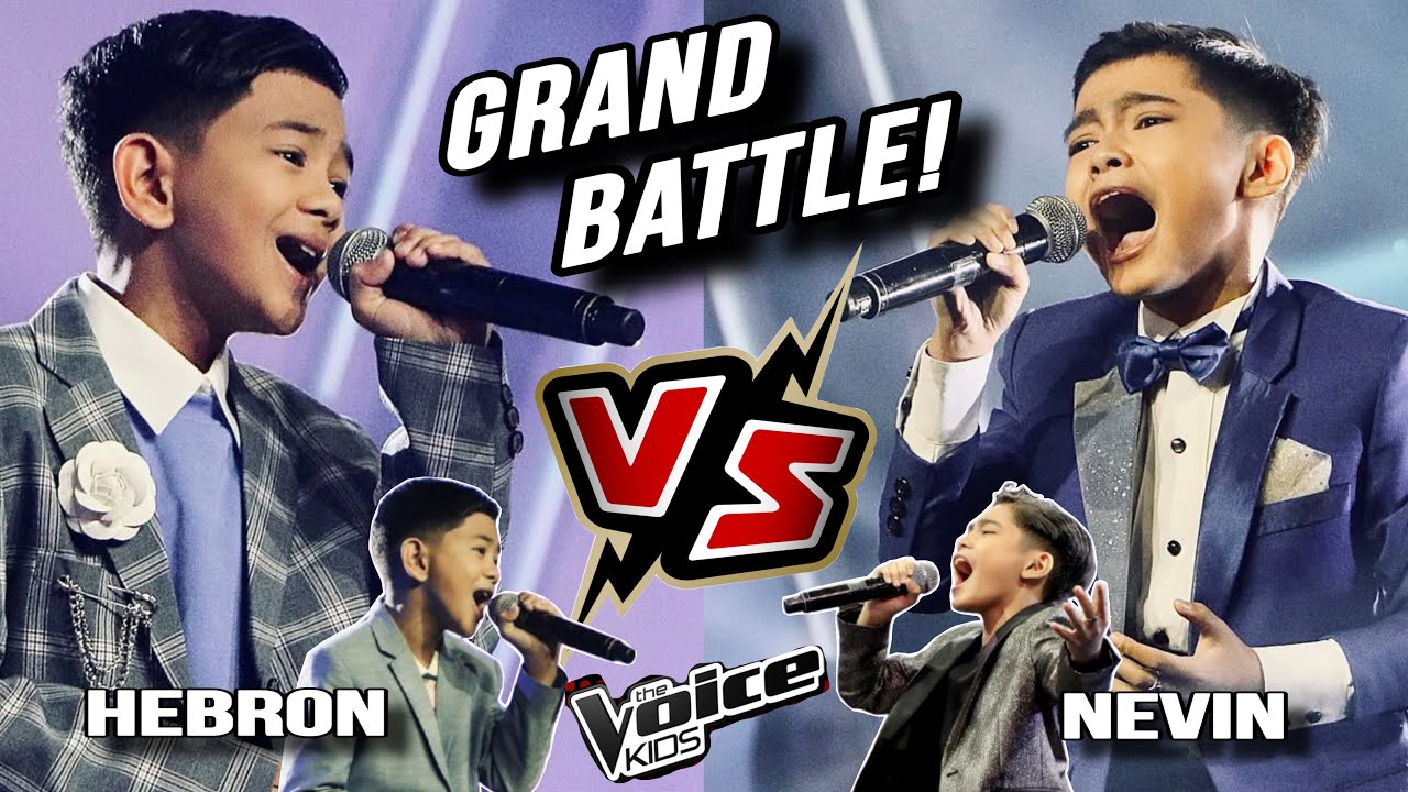 Jan Hebron Ecal vs Nevin Adam Garceniego GRAND BATTLE! | The Voice Kids ...