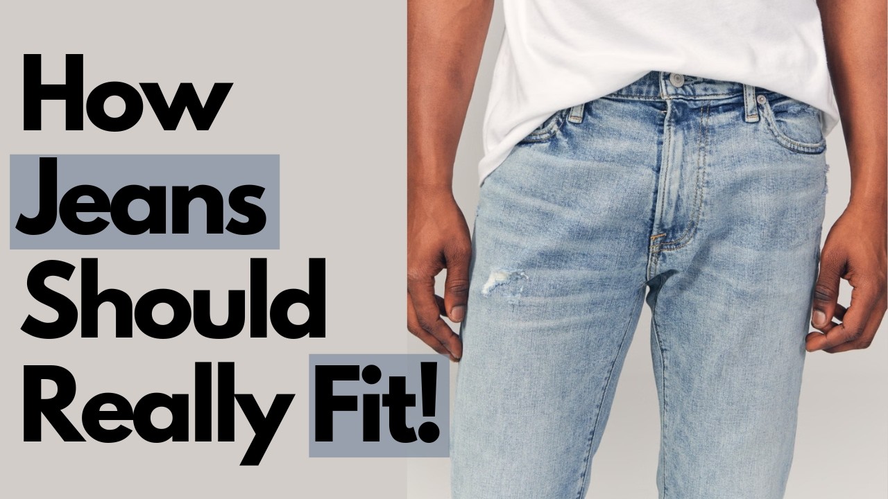 How To Style Mens Jeans – The Best Fits For Every Body Type - YouTube