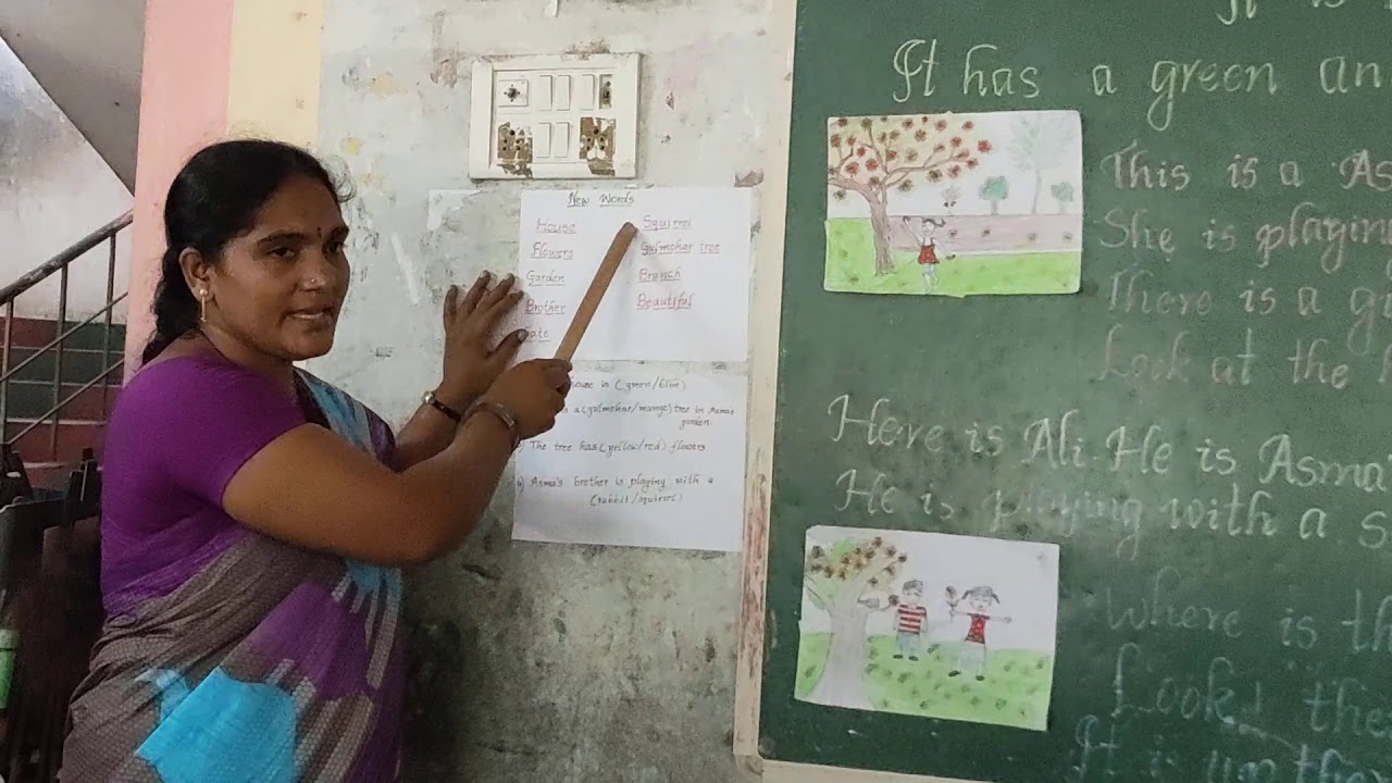 B KALYANI SRI CHAITANYA SCHOOL DARSI BRANCH SUBJECT ENGLISH 1st CLASS ...