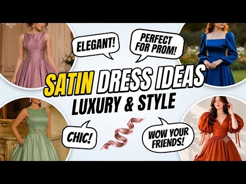 Best Satin Dress Ideas for Every Occasion | Trending Fashion 2026