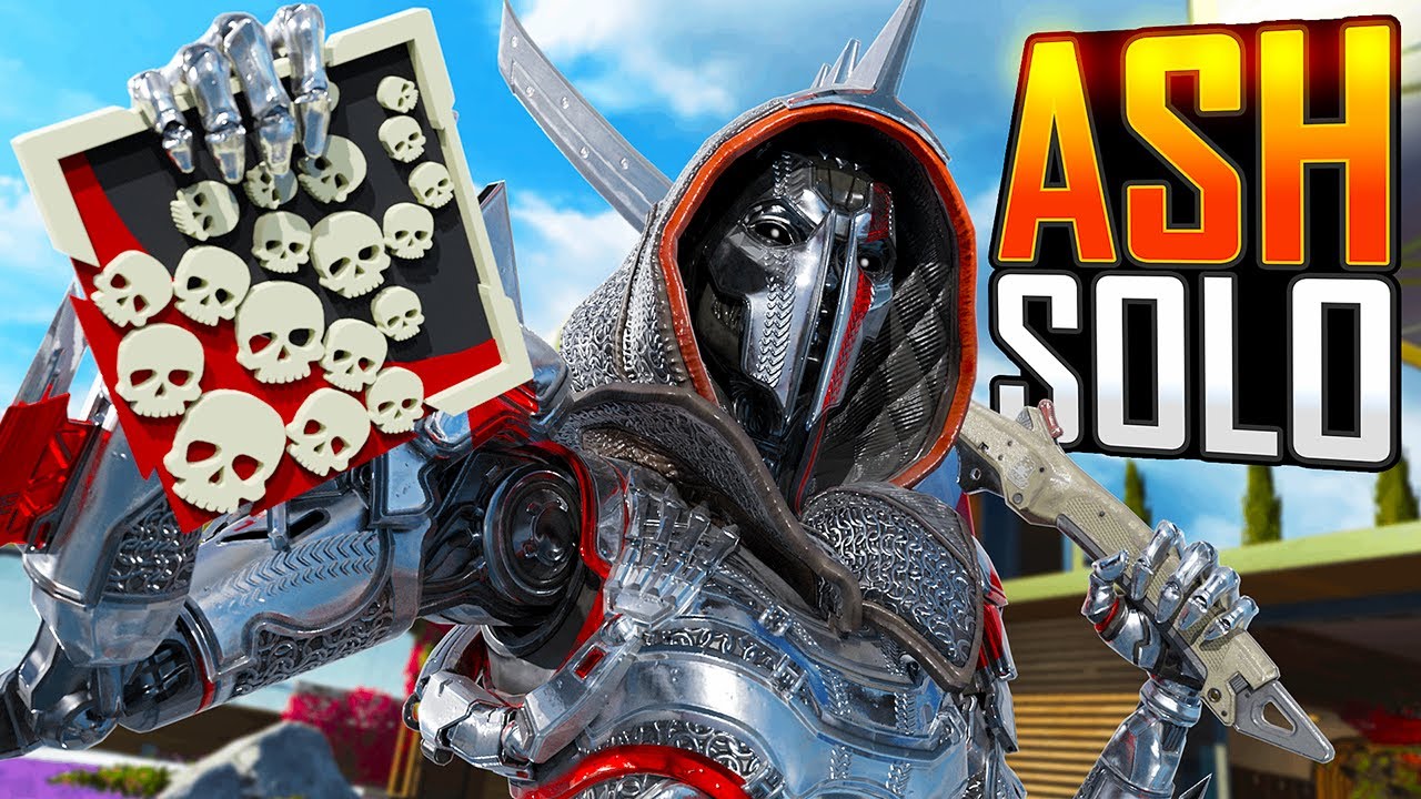 SOLO Ash INSANE 24 KILLS and 5K Damage Apex Legends Gameplay - YouTube