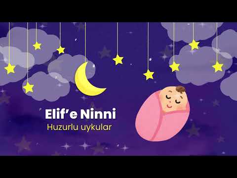Elif için Ninni 🌙 | Personalized Lullaby for Baby Elif | Sleep Music