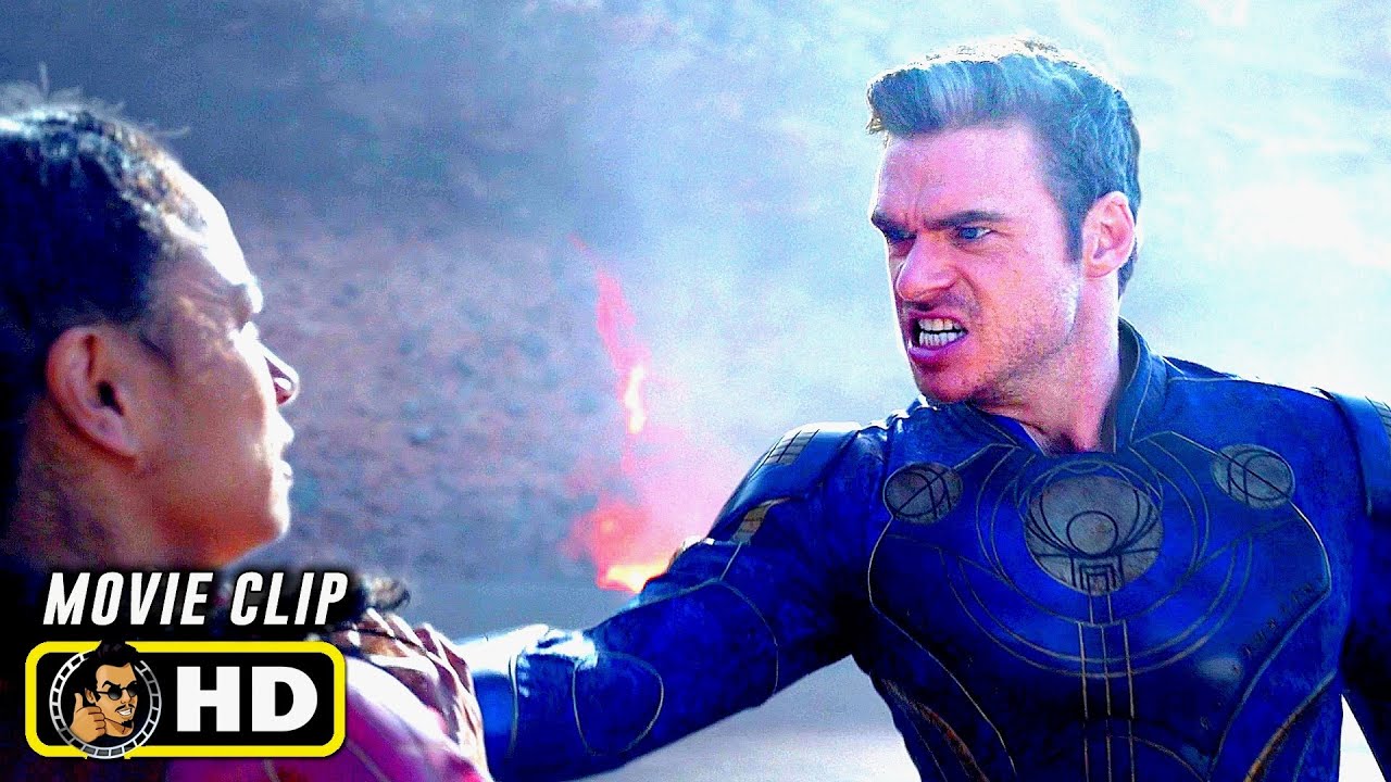 ETERNALS (2021) "Ikaris Vs. Eternals Fight" IMAX Clip [HD] Marvel - YouTube