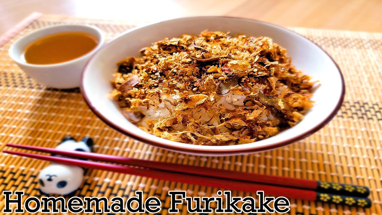 Homemade FURIKAKE from leftover dashi ingredients - YouTube