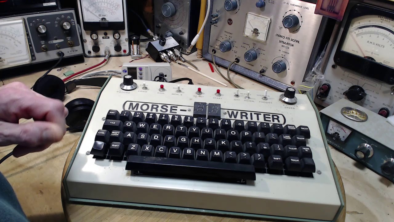 Morse Writer Keyboard Checkout - YouTube