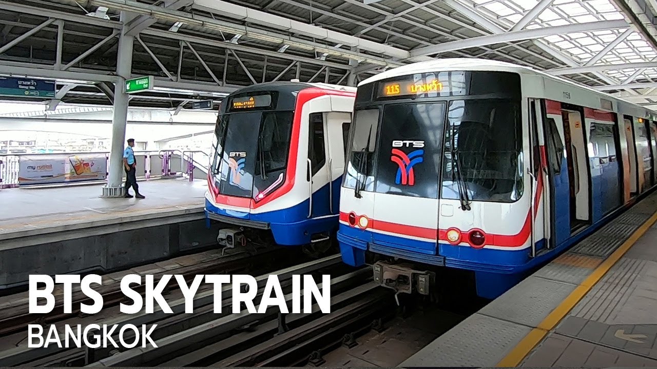 [Full Ride] BTS Silom Line Train: National Stadium - Bang Wa | Bangkok ...