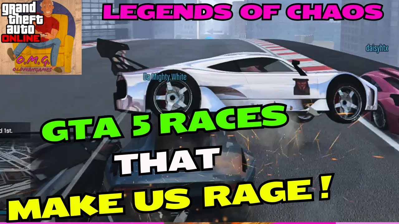 Hilarious Moments Erupt In These Crazy GTA Online Races - YouTube