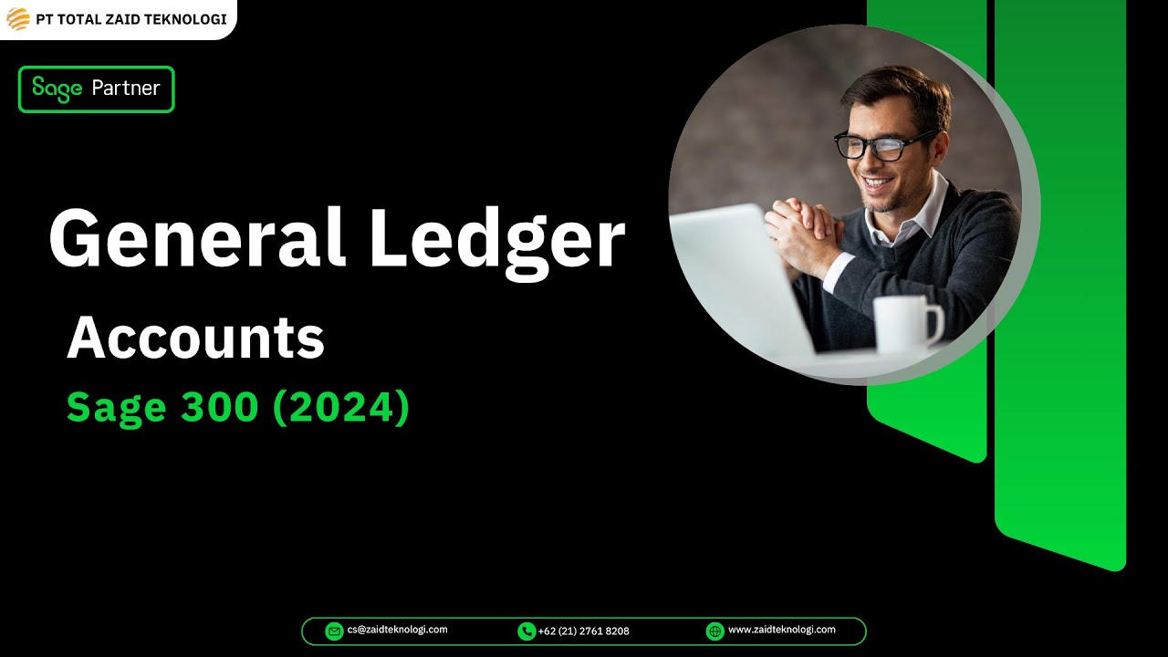 Sage 300 2024 - General Ledger - Account Tutorial - YouTube