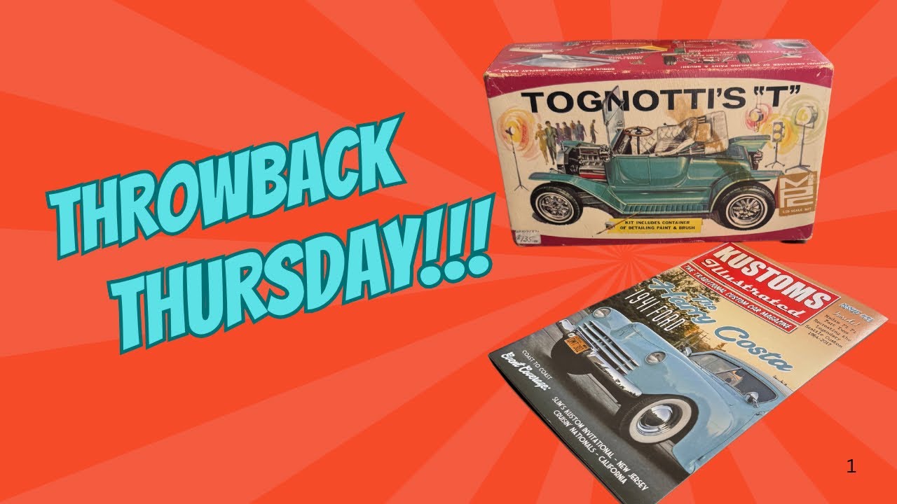 Model Cars Throwback Thursday - Kustoms Illustrated Magazine - YouTube