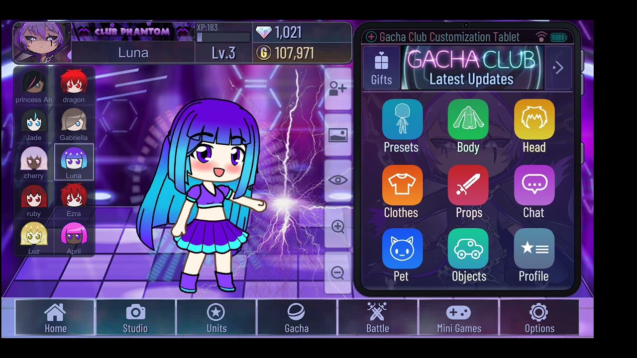 my characters in gacha club and I made yammy ( old vid) - YouTube