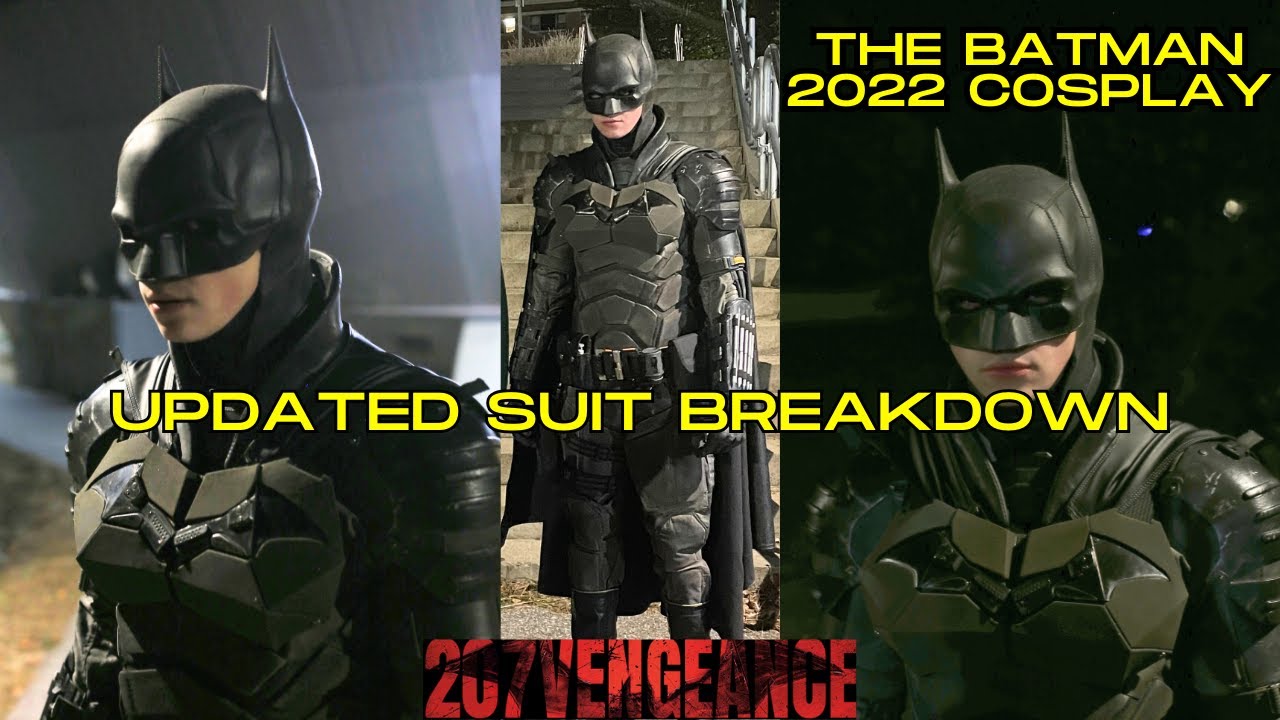 The Batman 2022 UPDATED Suit Breakdown -207VENGEANCE - YouTube