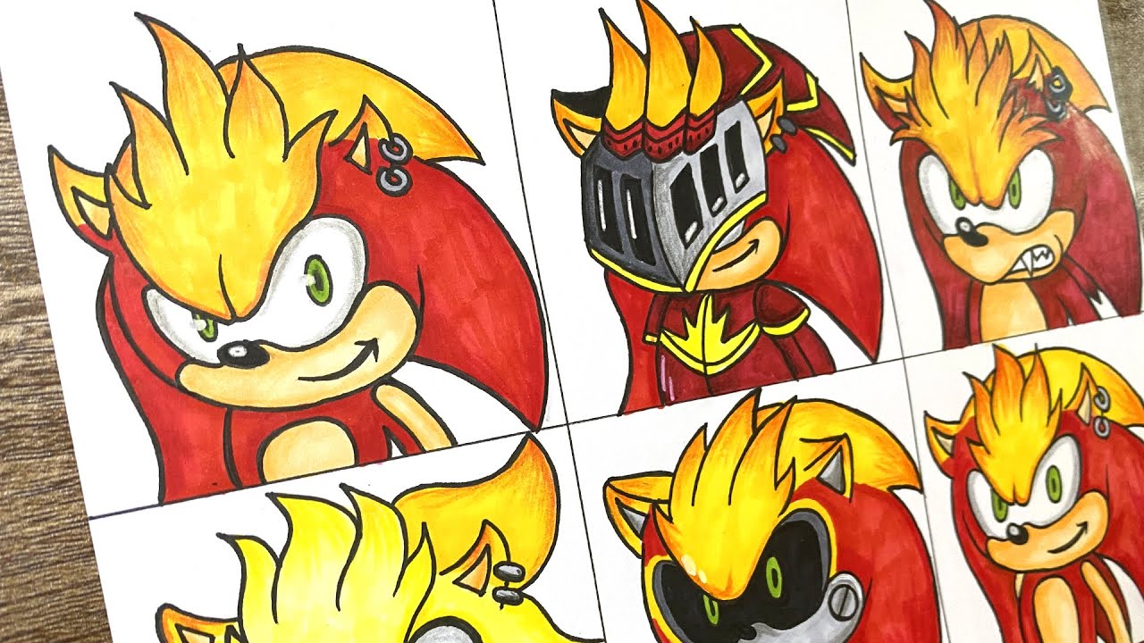 Drawing Sonic - SONIC EXE FNF | How to draw sonic - YouTube