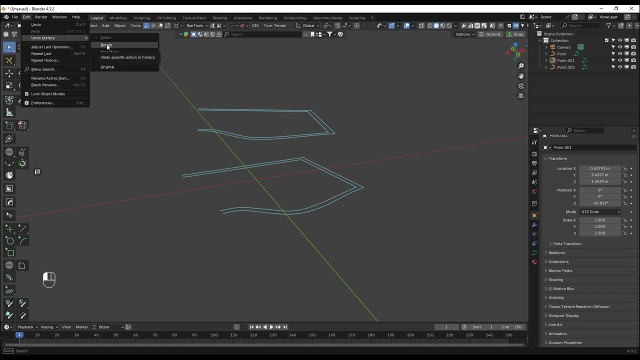 HOW TO UNDO IN BLENDER - YouTube